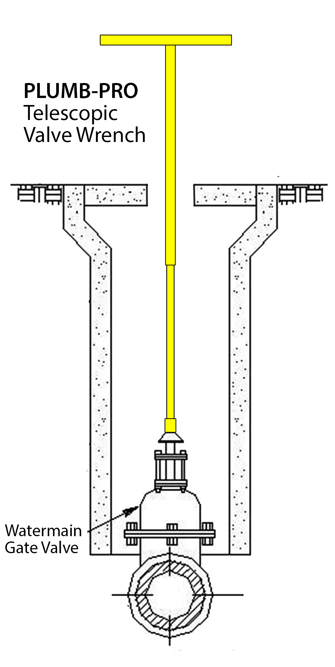 PLUMB-PRO® Telescopic Valve Wrench