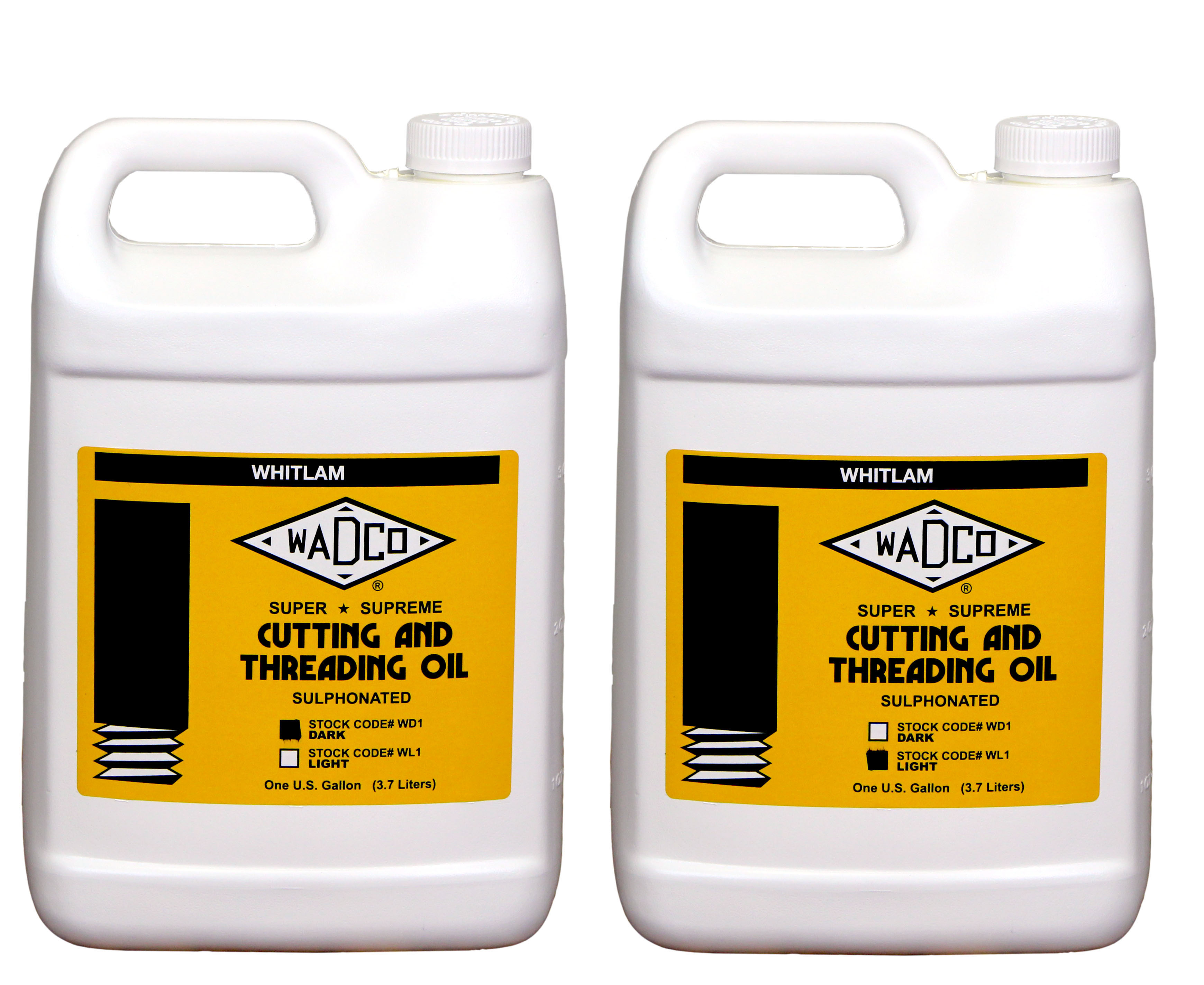 WADCO Light and Dark Cutting and Threading Oil